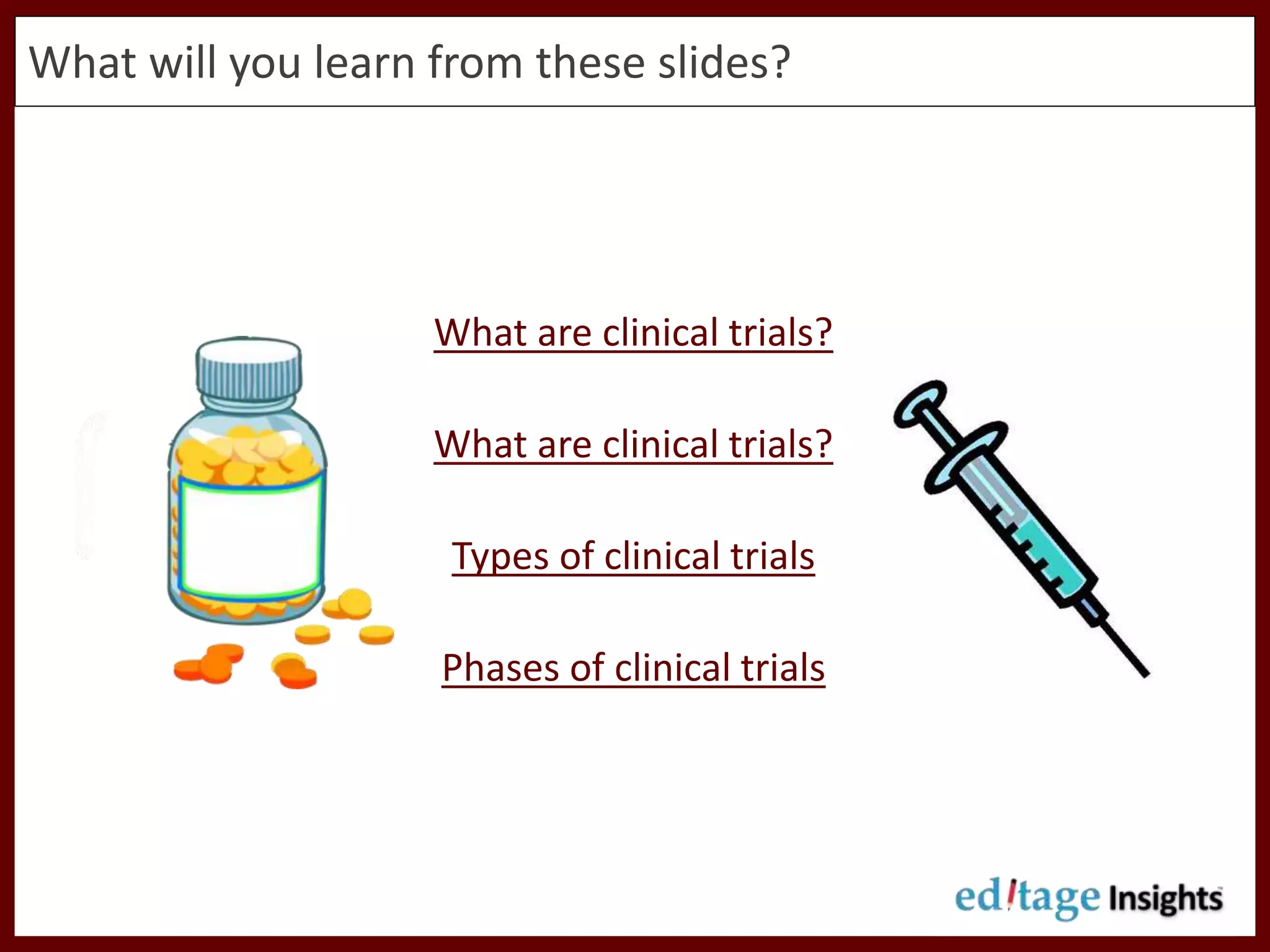A researcher's guide to understanding clinical trials | PPT
