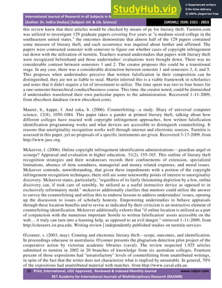 A Research On Plagiarism Tools | PDF | Desktop Publishing | Computer ...