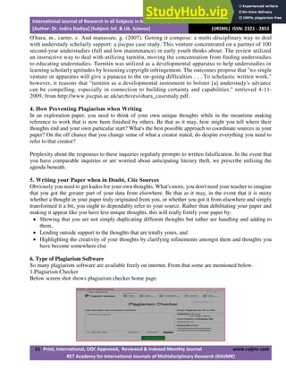 A Research On Plagiarism Tools | PDF | Desktop Publishing | Computer ...