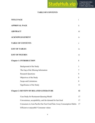 A RESEARCH STUDY ON THE DINESCAPE FACTORS DIFFERENCES BETWEEN LEADING ...