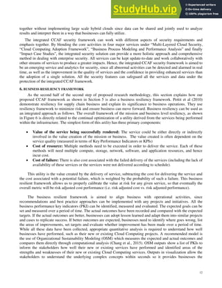 A Resiliency Framework For An Enterprise Cloud | PDF