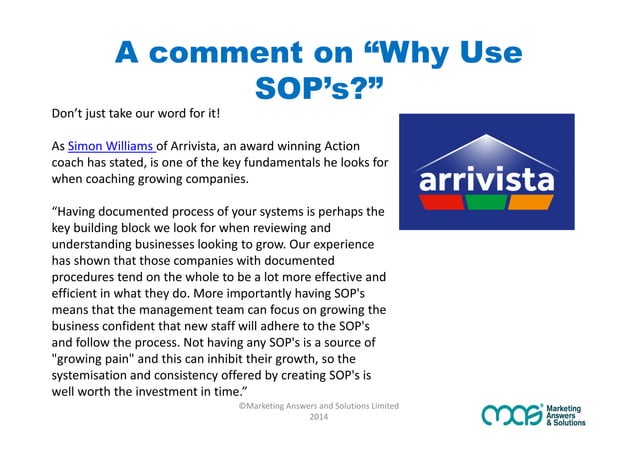 Are SOP's the secret to CRM adoption success | PDF