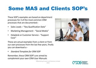 Are SOP's the secret to CRM adoption success | PDF