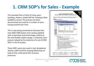 Are SOP's the secret to CRM adoption success | PDF