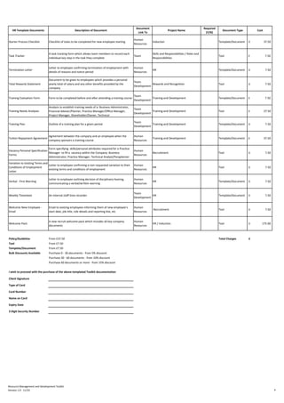 A Resource Management and Development Toolkit | PDF