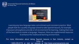 Spanish Lessons: The Best Way to Learn the Language? | PPTX | Education