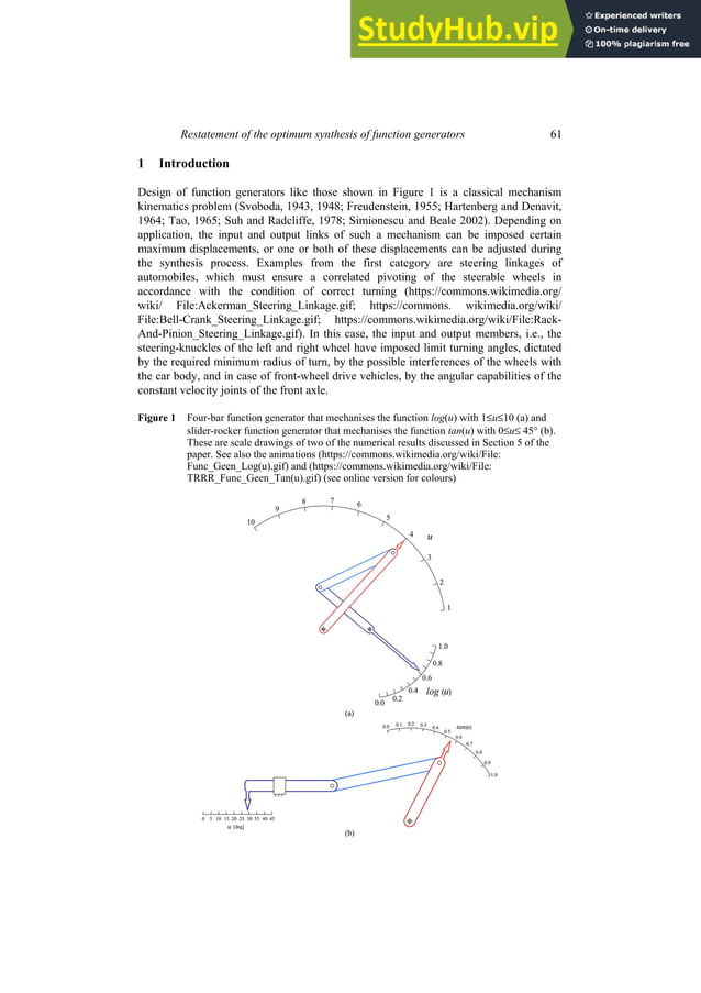 A Restatement Of The Optimum Synthesis Of Function Generators With ...