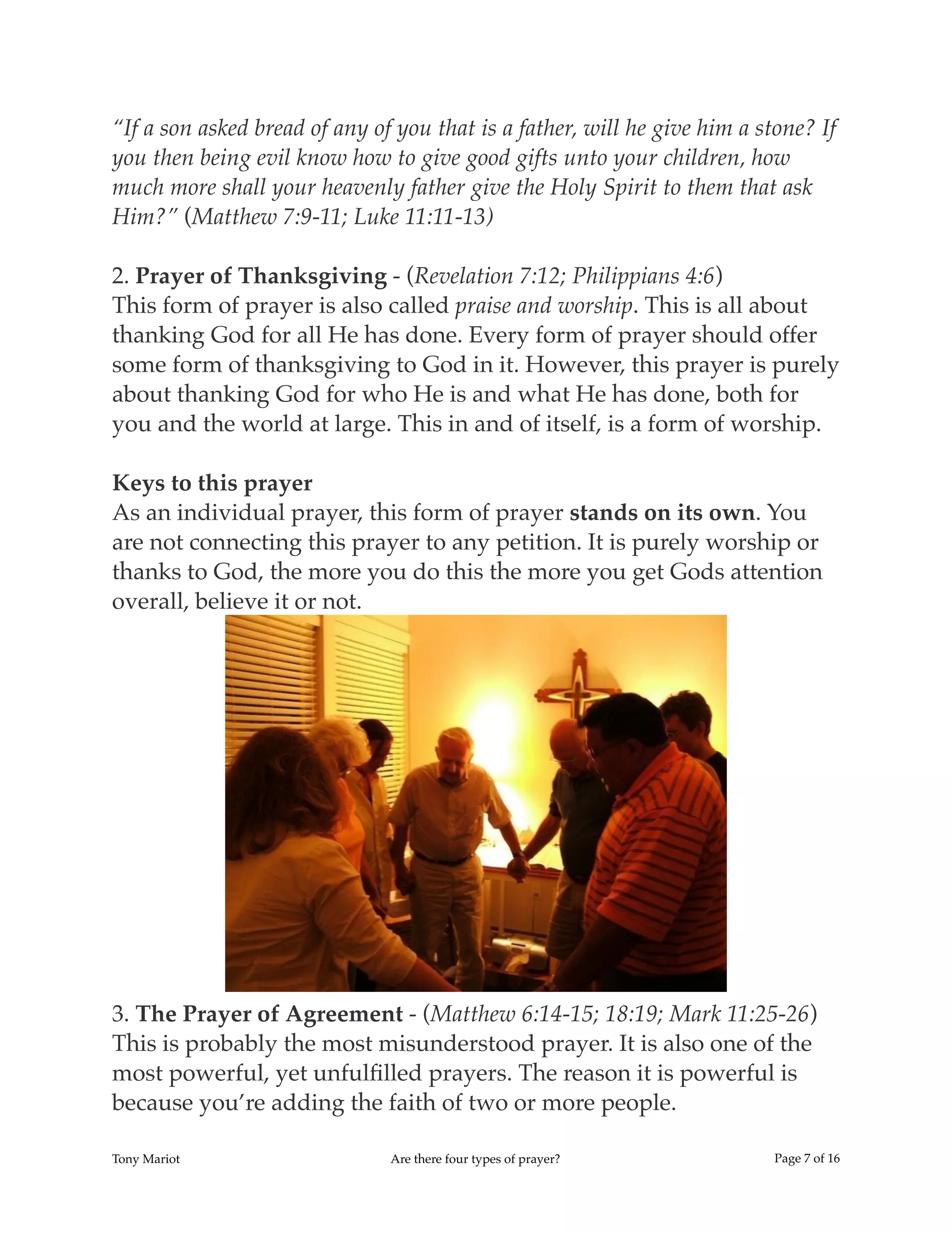 Are there four different types of prayer? | PDF