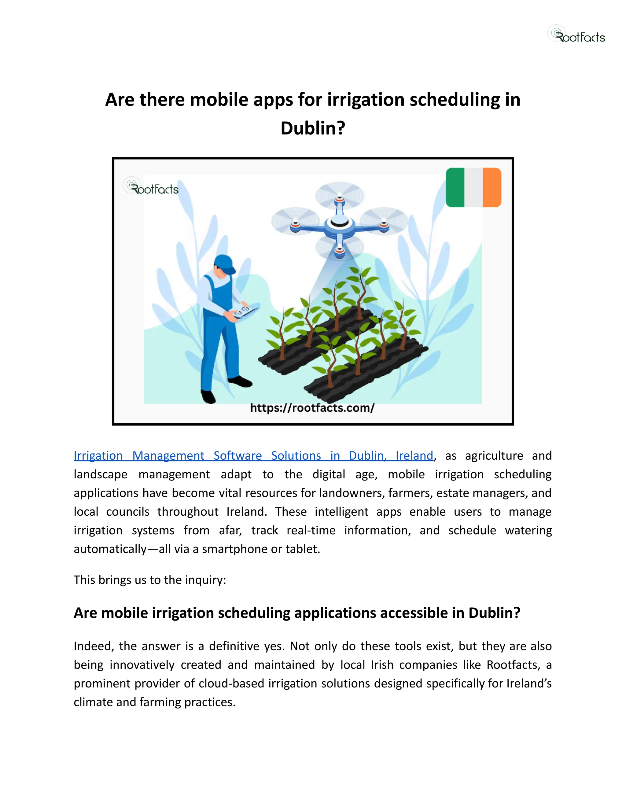 Are there mobile apps for irrigation scheduling in Dublin.pdf