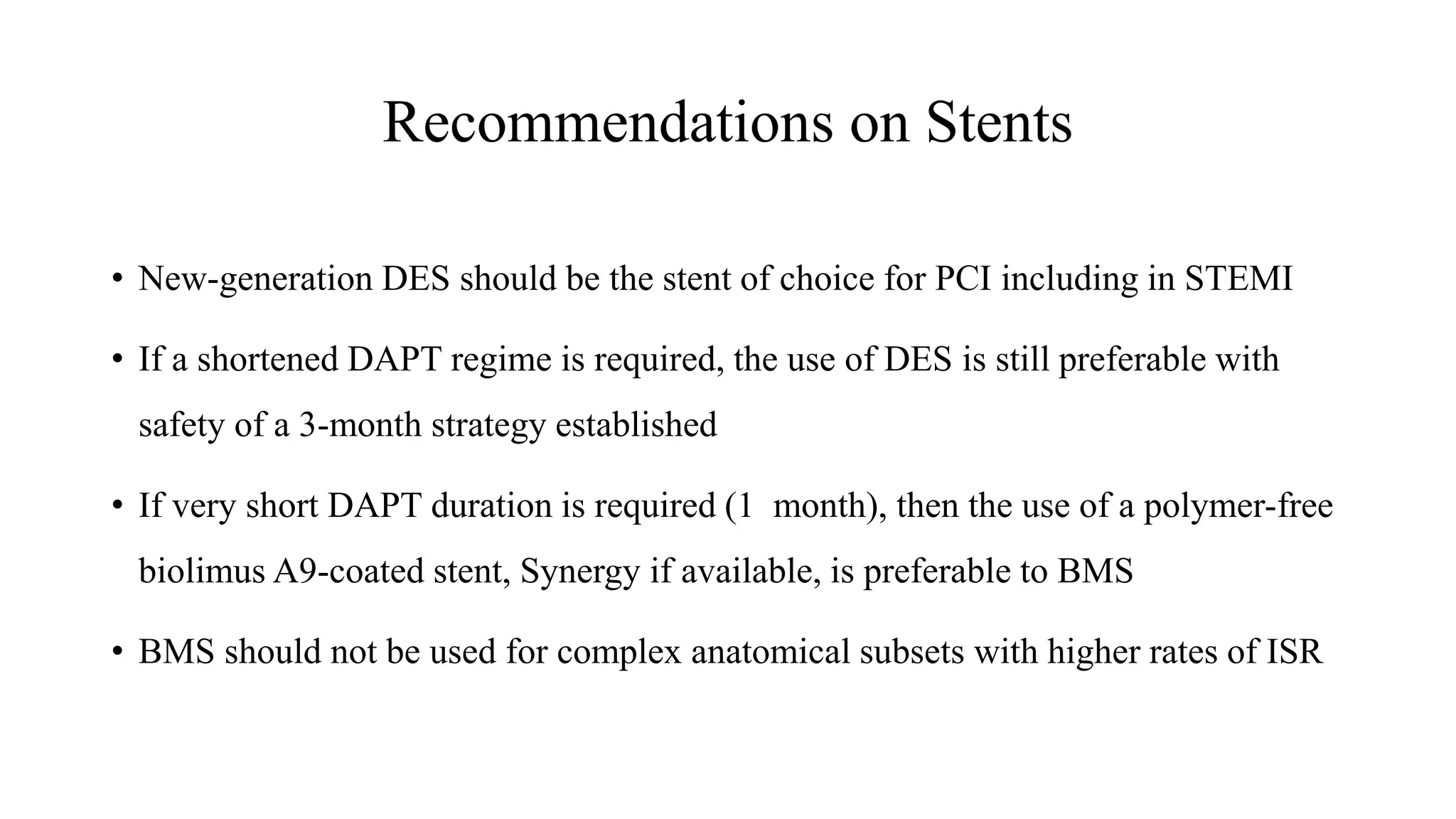 Are they still relevant_Bare Metal Stent PPT.pptx
