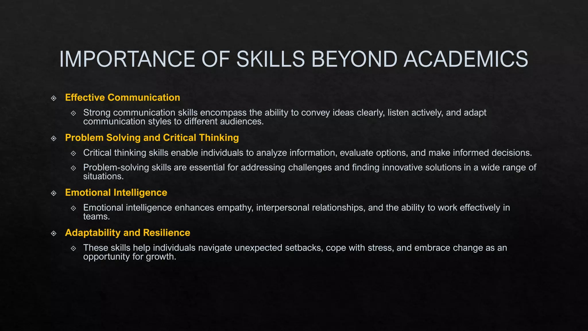 Are Top Grades Enough (PPT) | PDF