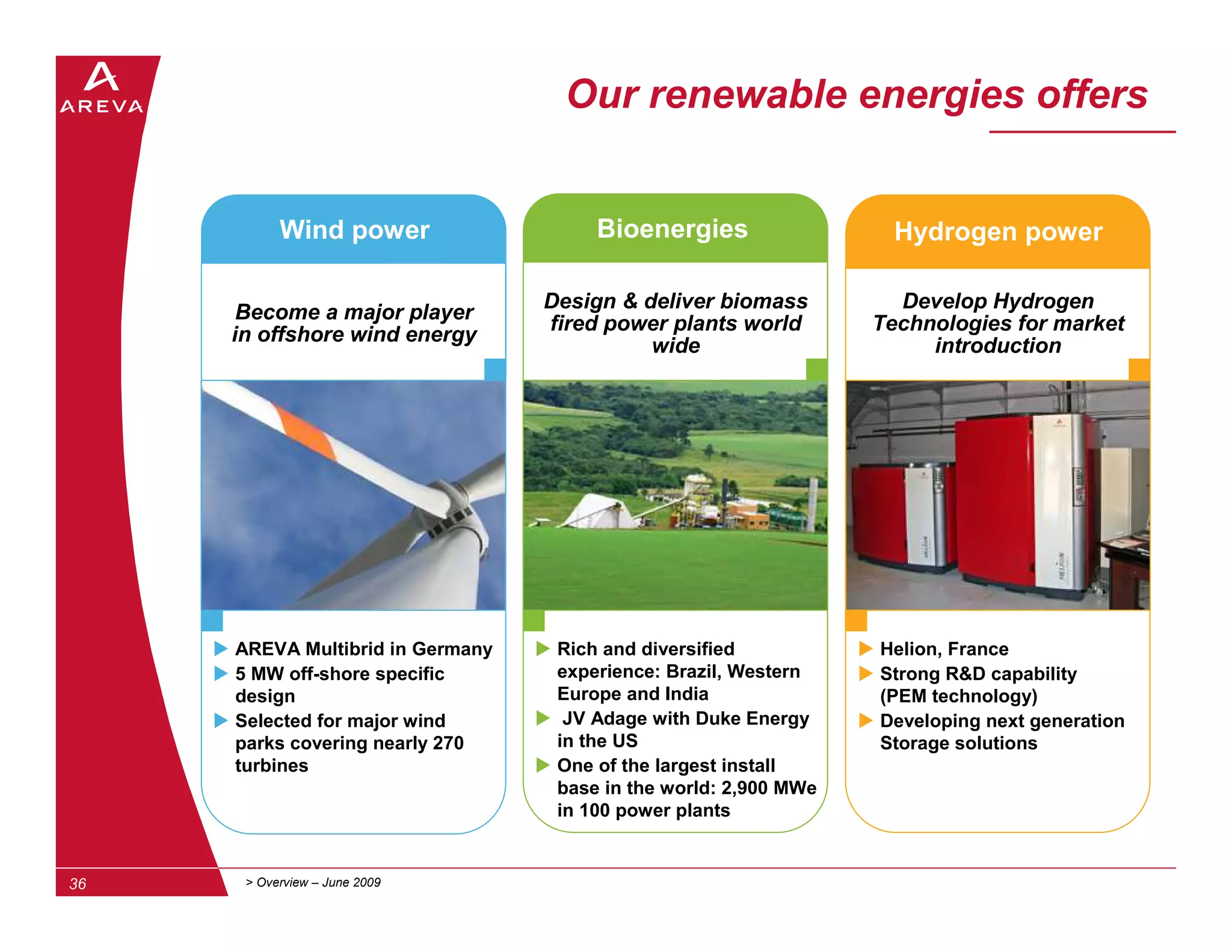 AREVA, Business & Strategy overview june 2009 | PDF