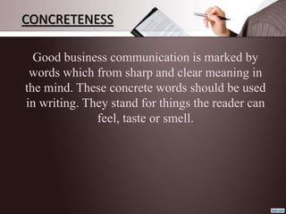 The Seven C's of Business Communication | PPT