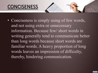 The Seven C's of Business Communication | PPT