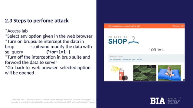 Solving Labs for Vulnerabilities: Login Bypass & SQL Injection Exploits | PPTX | Web Development ...
