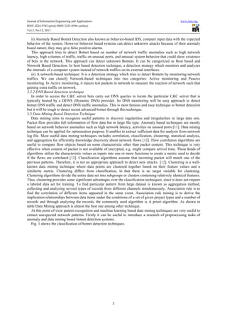 A review botnet detection and suppression in clouds | PDF