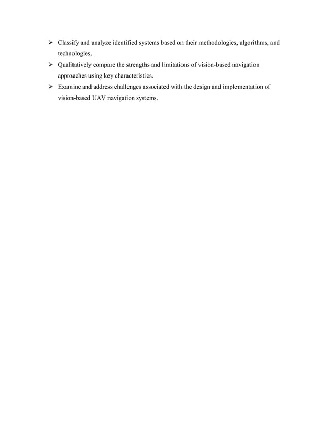 A Review and Challenges of Vision-Based Navigation Techniques for ...