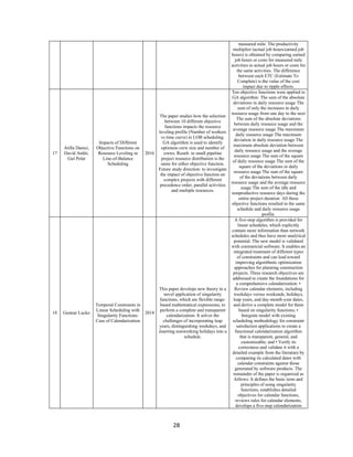 A review of advanced linear repetitive scheduling methods and ...
