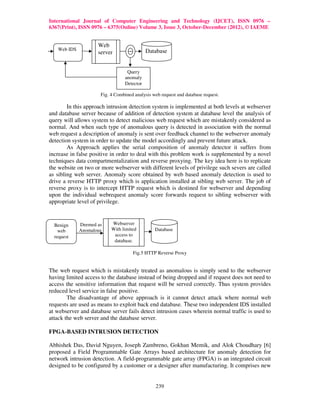A review of anomaly based intrusions detection in multi tier web applications | PDF