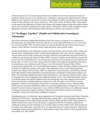 A Review Of Astronomy Education Research | PDF