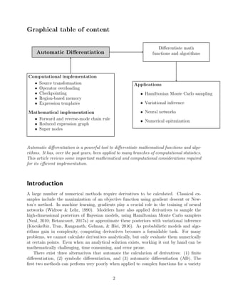 A review of automatic differentiationand its efficient implementation | PDF