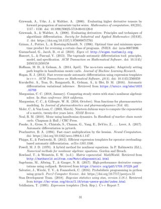 A review of automatic differentiationand its efficient implementation | PDF