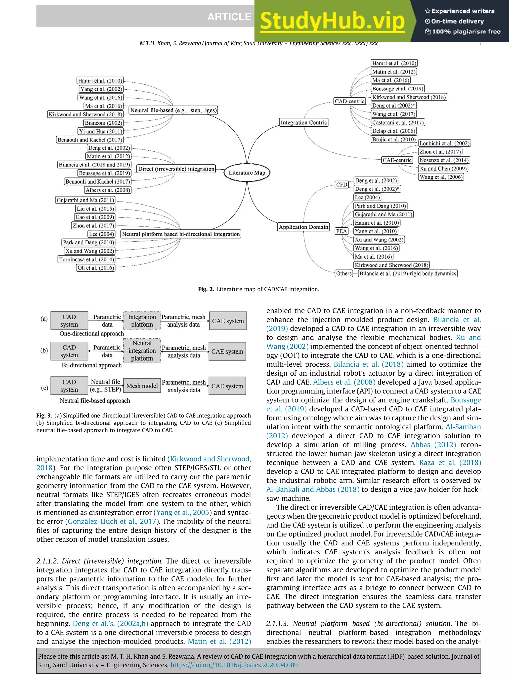 A Review Of CAD To CAE Integration With A Hierarchical Data Format (HDF)-Based Solution | PDF