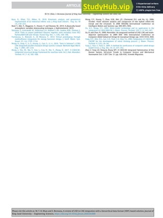 A Review Of CAD To CAE Integration With A Hierarchical Data Format (HDF)-Based Solution | PDF