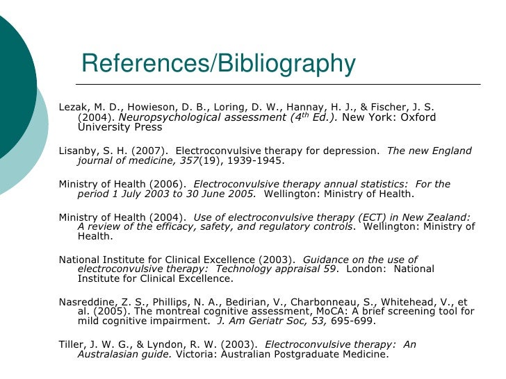 A review of cognitive outcomes of modern day ECT, Kiri Luther