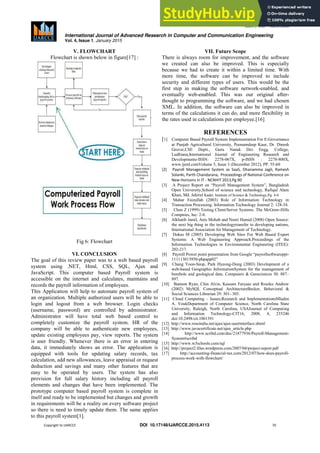 A Review Of Computerized Payroll System | PDF