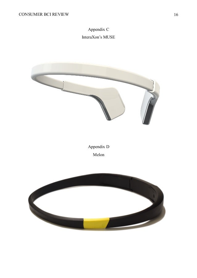 A review of consumer brain computer interface devices