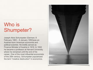 A review of contemporary innovation a schumpeterian perspective | PPT