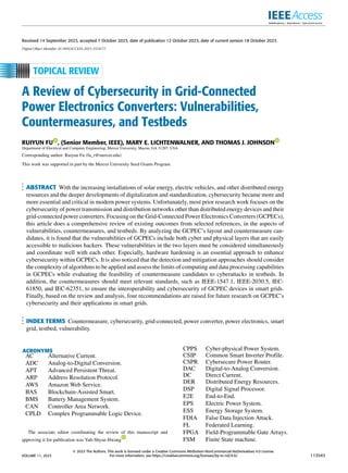 A_Review_of_Cybersecurity_in_Grid-Connected_Power_Electronics_Converters_Vulnerabilities ...