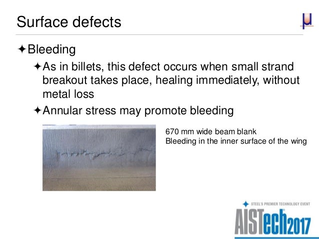 A review of defects in beam blank casting and the measures proposed f…