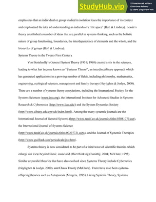 A Review Of Group Systems Theory | PDF