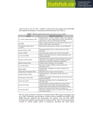 A Review Of Hospitality Website Design Frameworks | PDF | Web ...