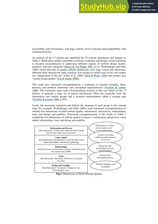 A Review Of Hospitality Website Design Frameworks | PDF