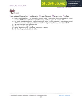 A REVIEW OF IMAGE COMPRESSION TECHNIQUES | PDF | Computing | Technology & Computing