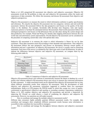 A Review Of Information Quality Research | PDF