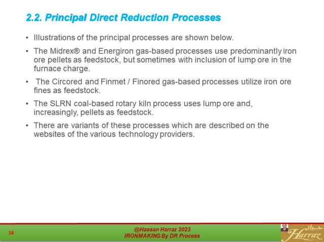 A REVIEW OF IRONMAKING BY DIRECT REDUCTION PROCESSES.pdf