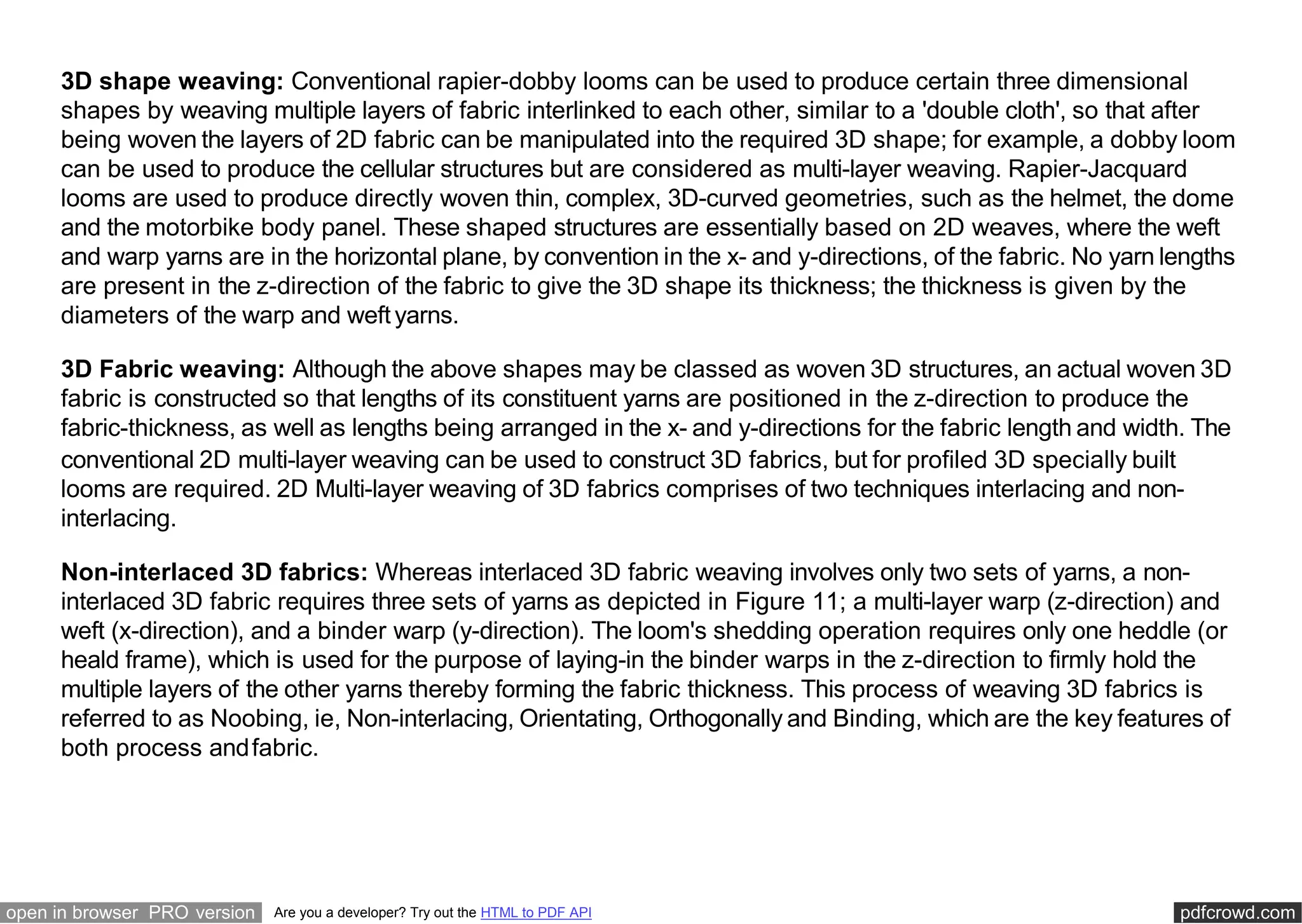 A review of jacquard fabric | PDF