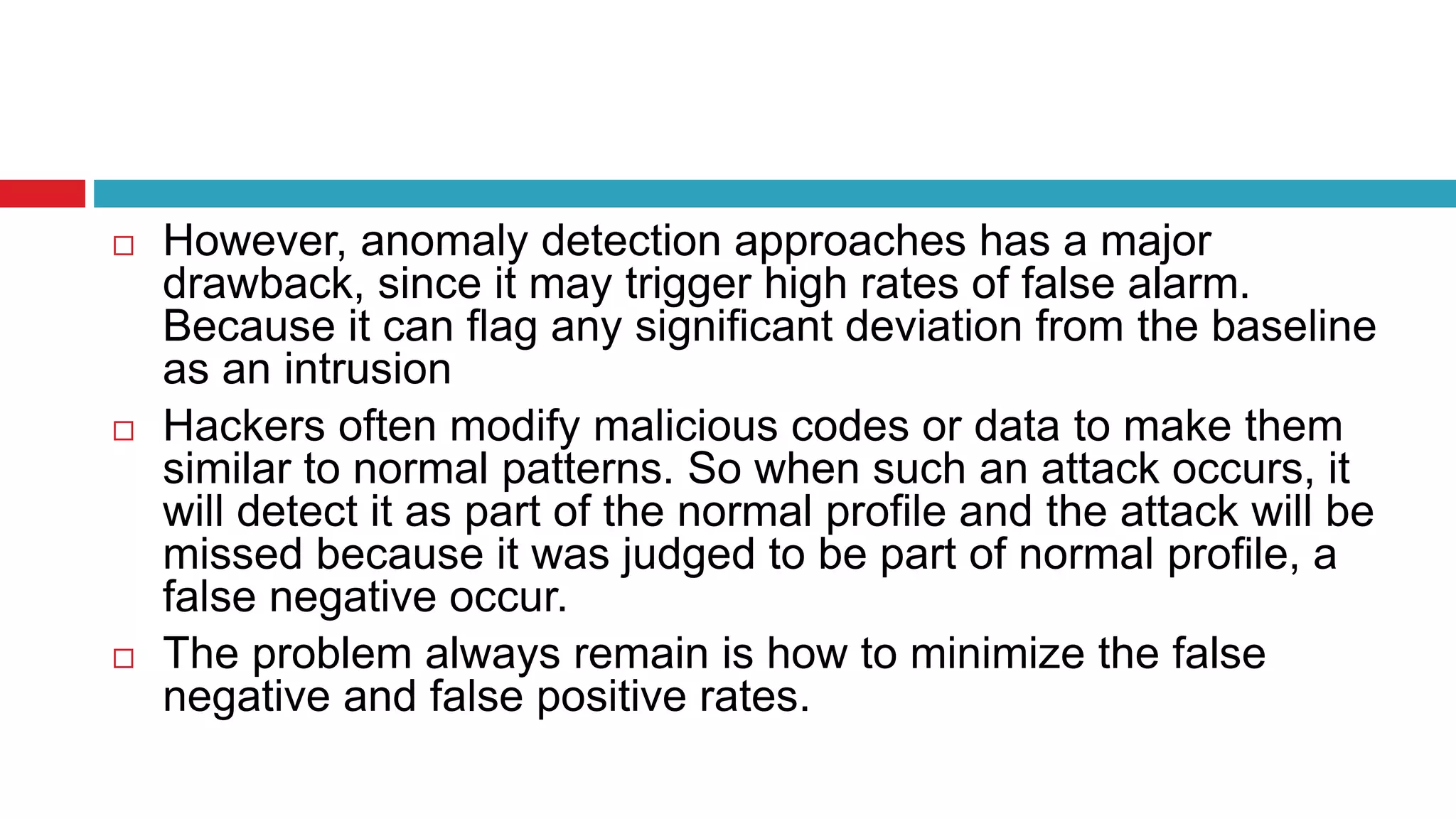 A Review Of Machine Learning Based Anomaly Detection Pptx Computer