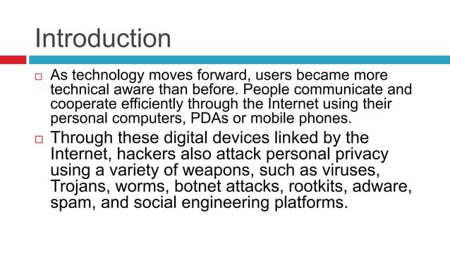 A Review Of Machine Learning Based Anomaly Detection Ppt