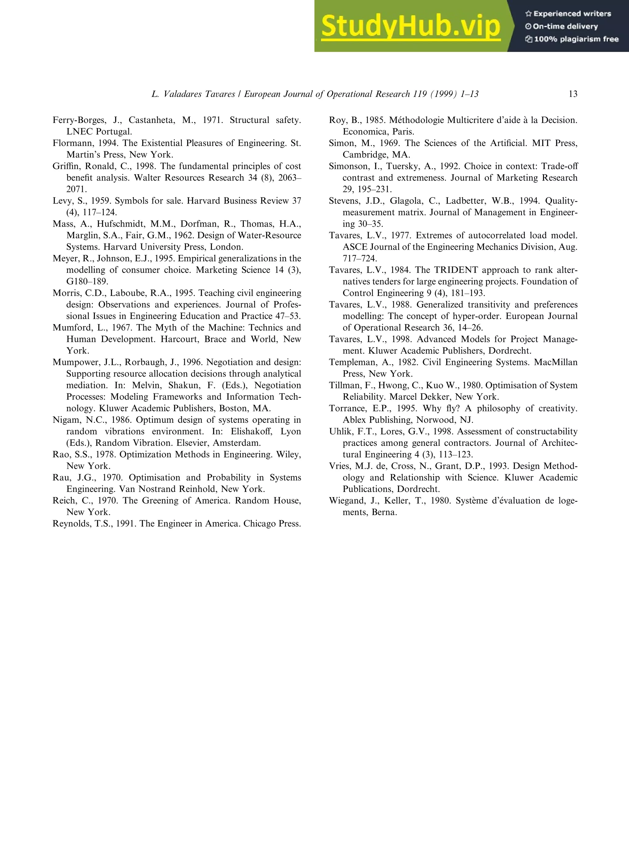 A Review Of Major Paradigms And Models For The Design Of Civil Engineering Systems | PDF | Civil ...