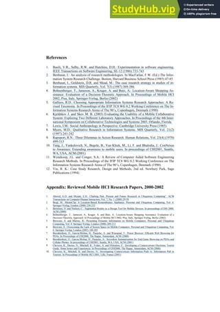 A Review Of Mobile HCI Research Methods | PDF