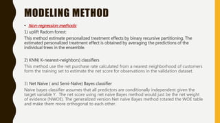 A review of net lift models | PPTX