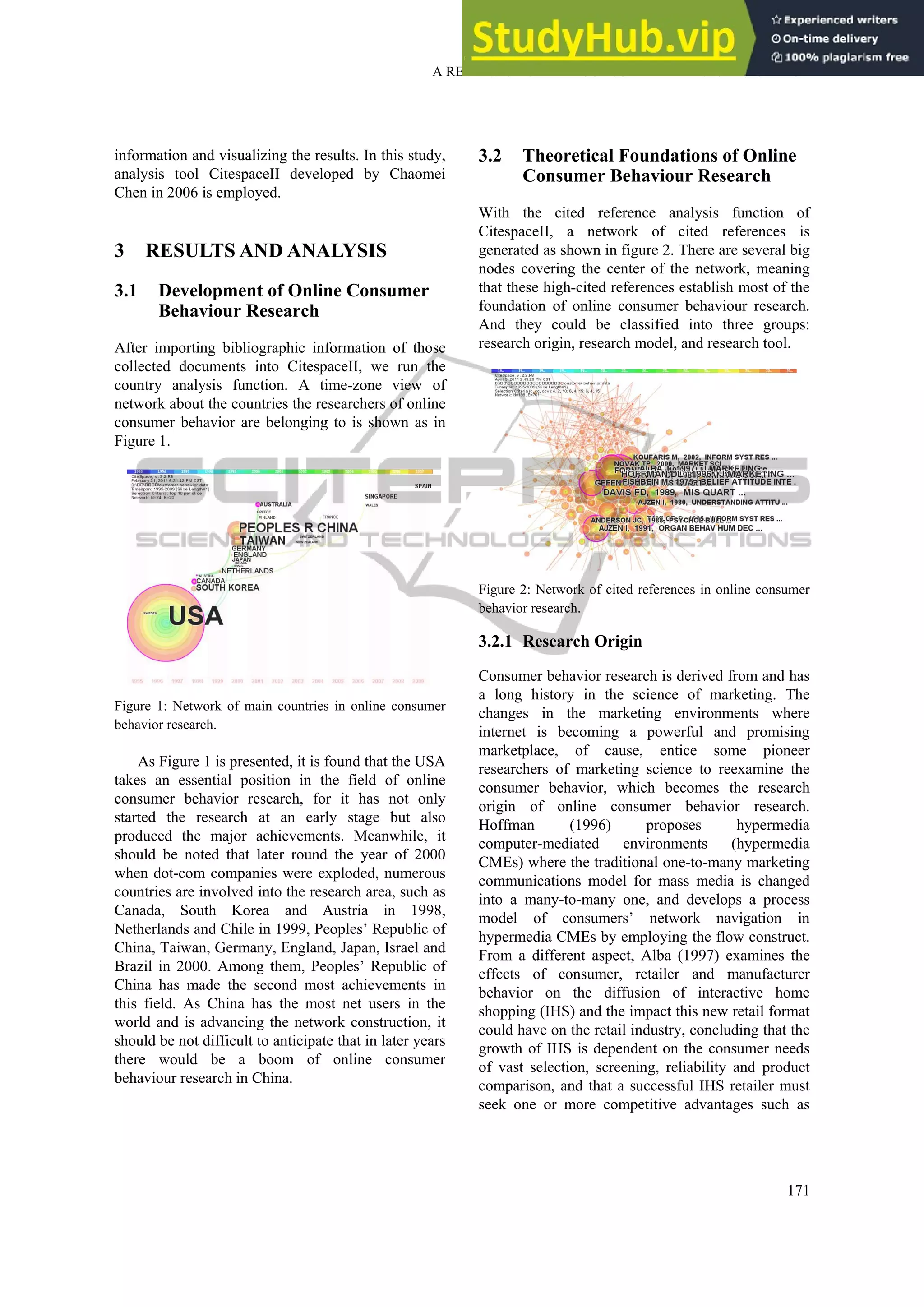 A Review Of Online Consumer Behavior Research | PDF