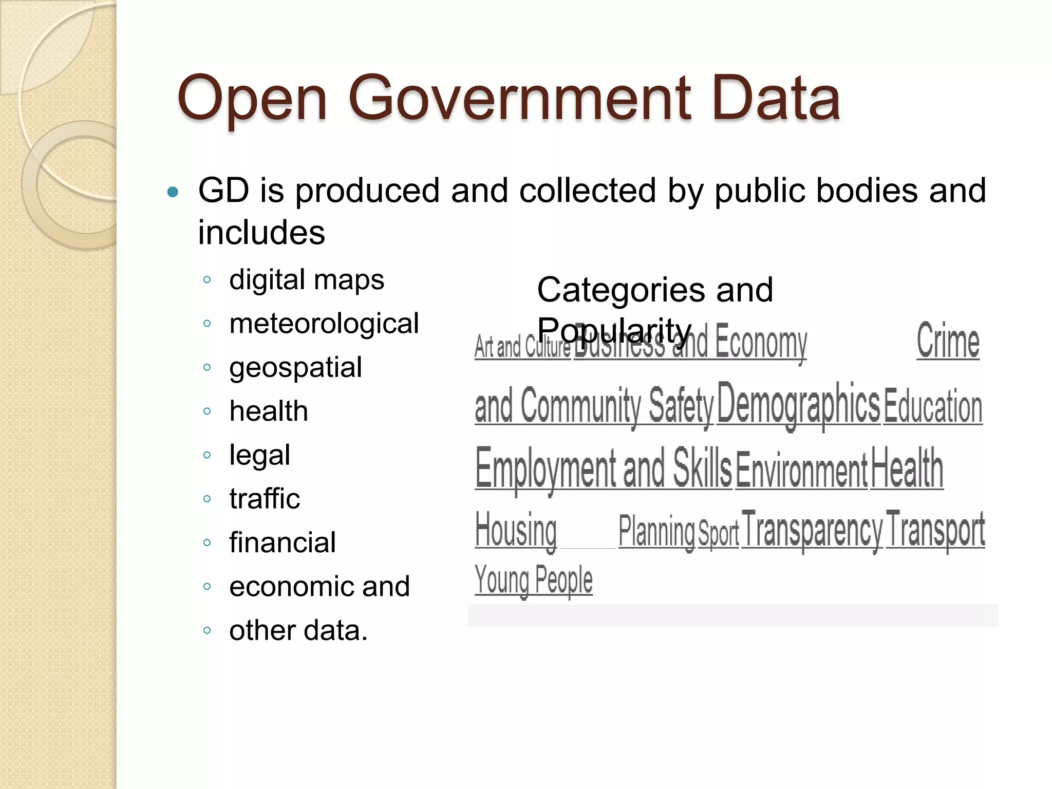 A review of open data initiatives in greece | PPT