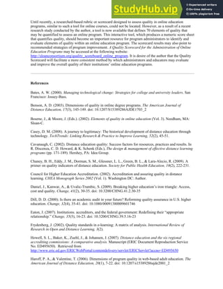 A Review Of Paradigms For Evaluating The Quality Of Online | PDF