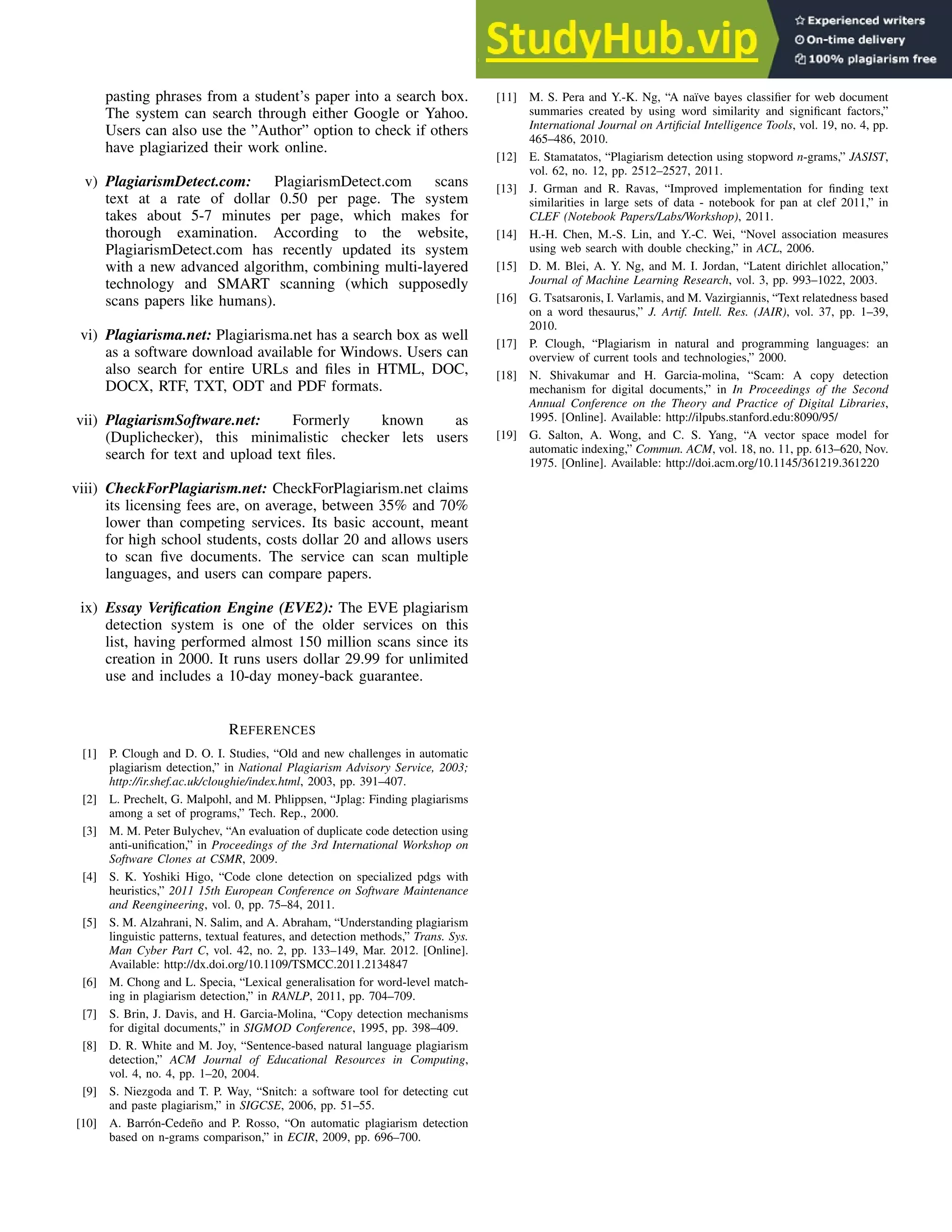 A Review Of Plagiarism Detection Based On Lexical And Semantic Approach | PDF